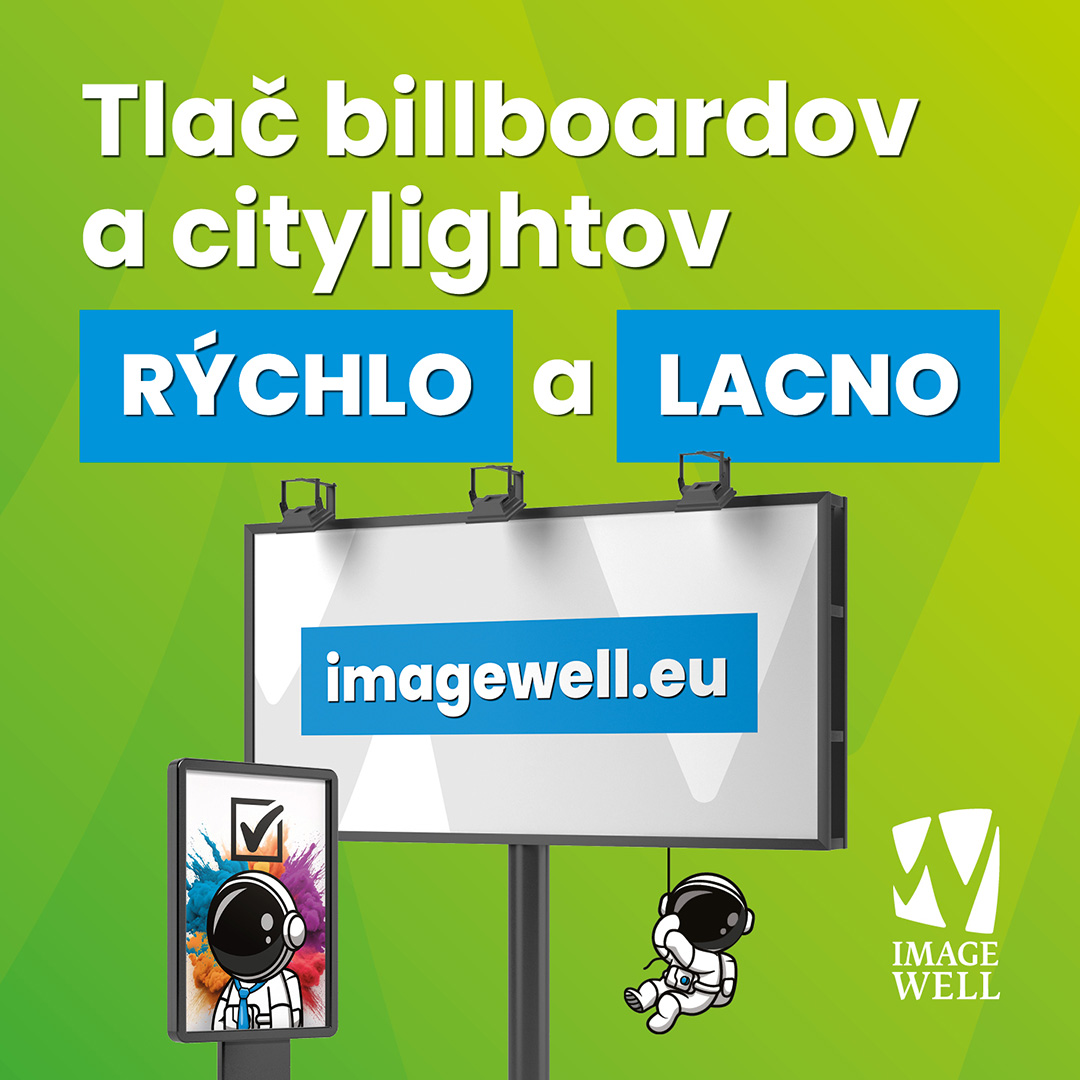 Tlač billboardov ???? za skvelé ceny | Imagewell.eu